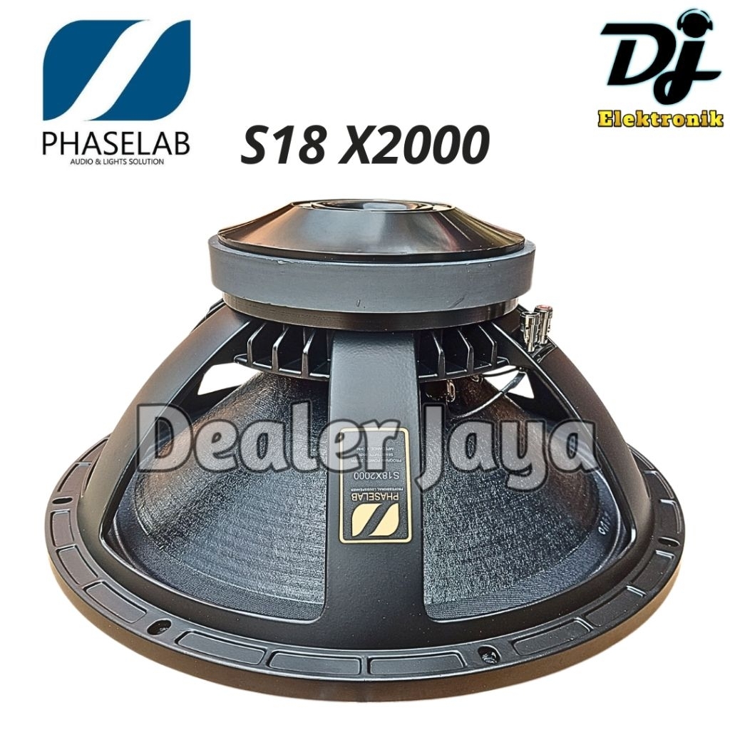 Jual Speaker Komponen Phaselab S18 X 2000 / S18 X2000 / S18X2000 - 18 ...