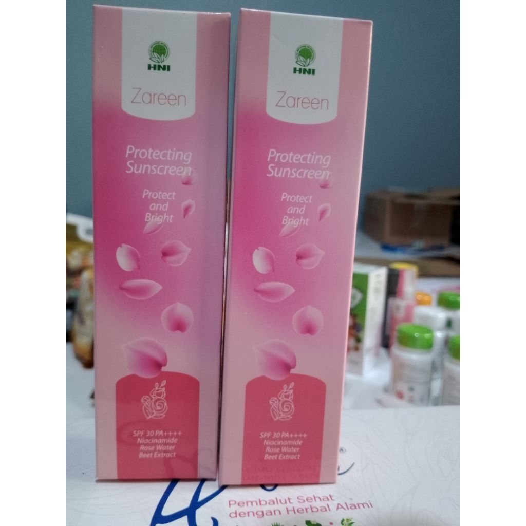 Jual Zareen Suncreen HNI untuk melindungi kulit dan wajah dari radiasi ...