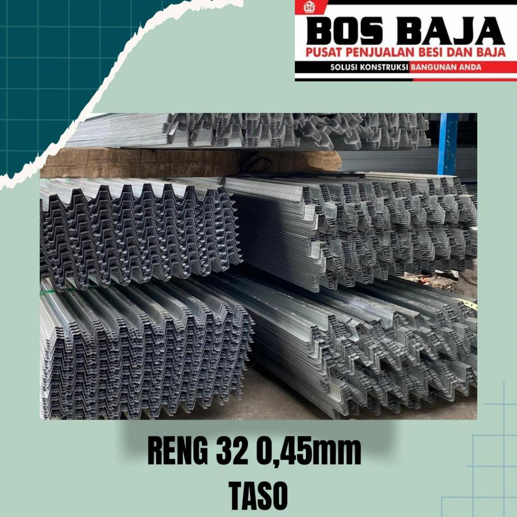 Jual RENG BAJA RINGAN TASO TEBAL 0,45MM | RENG BAJA RINGAN | Shopee ...