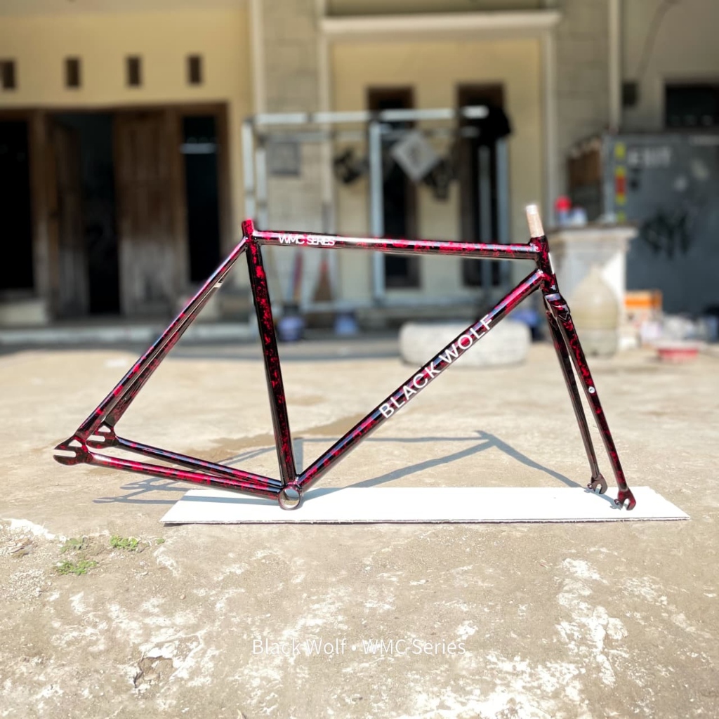 Jual BLACK WOLF - ORIGINAL FRAME MCUSTOM BICYCLE - WMC SERIES | Shopee ...