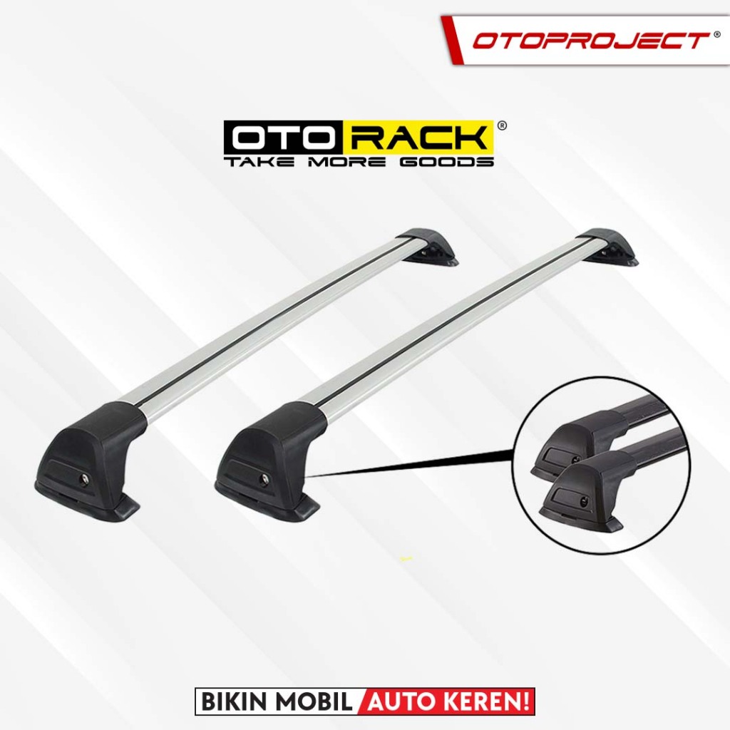 Jual Otoproject - Cross Bar Otorack Elite Silver 100 | Kaki Rak Model ...