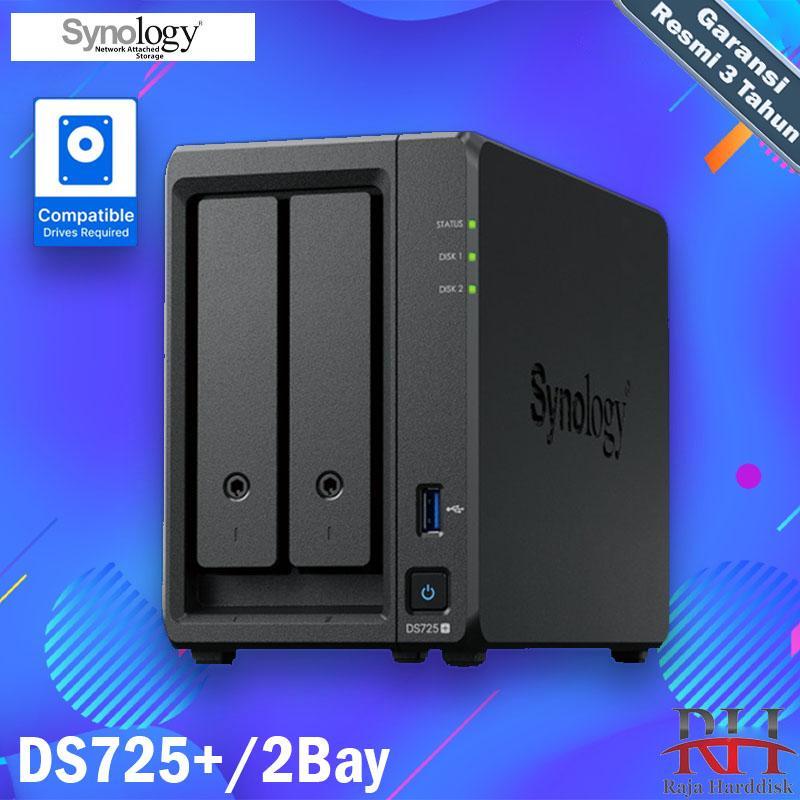 Jual Synology Diskstation Storage NAS DS725+ - 2Bay | Shopee Indonesia