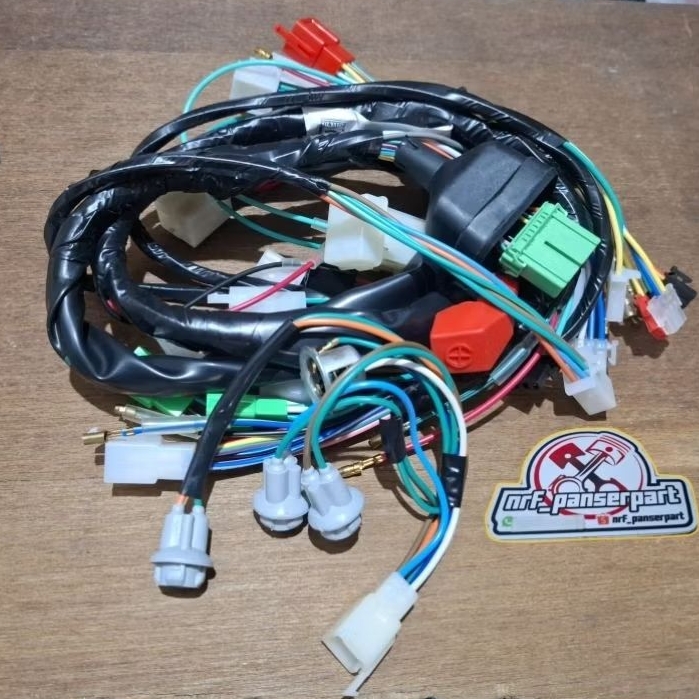 Jual (VITING LAMPU DEPAN)//KABEL BODI KHARISMA X 125// KBL BODY SET ...