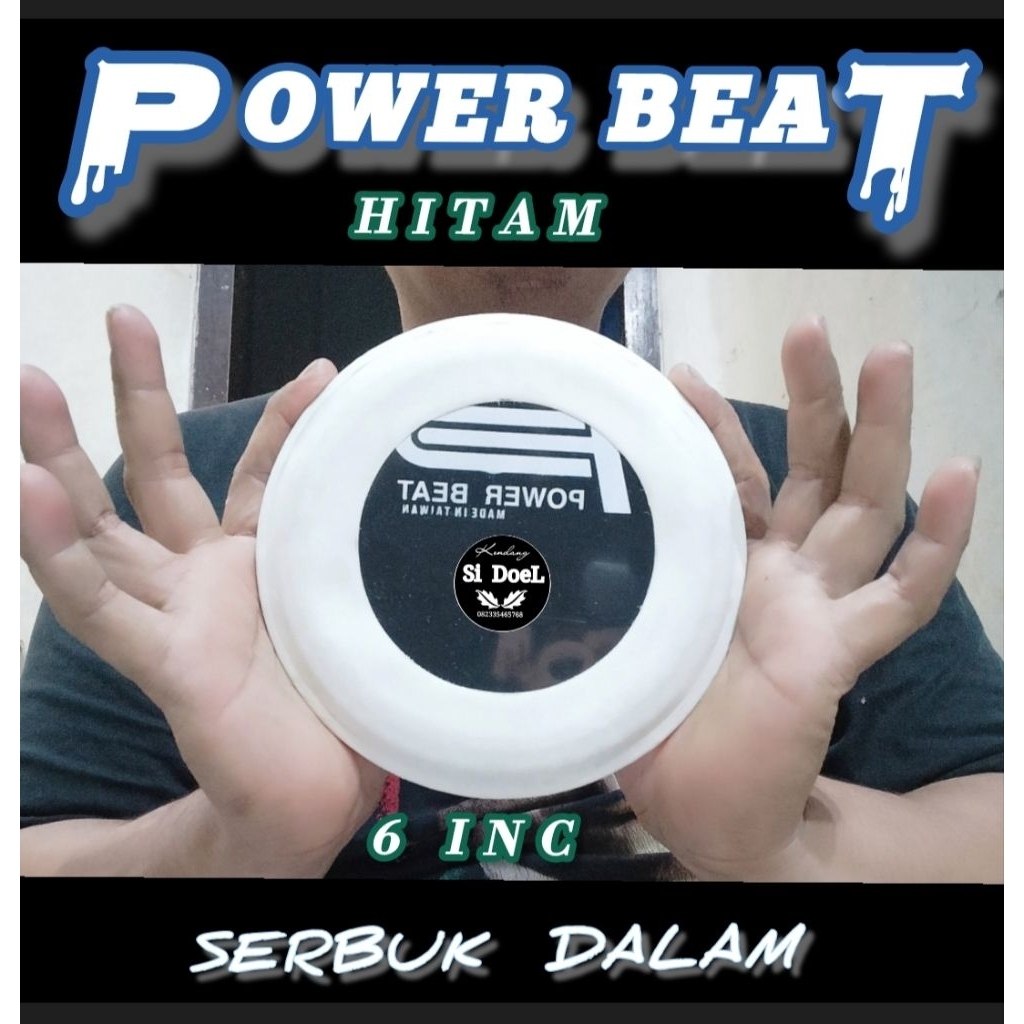 Jual mika serbuk besi 6 inc POWER BEAT / ROLLING / REIMO kendang ...