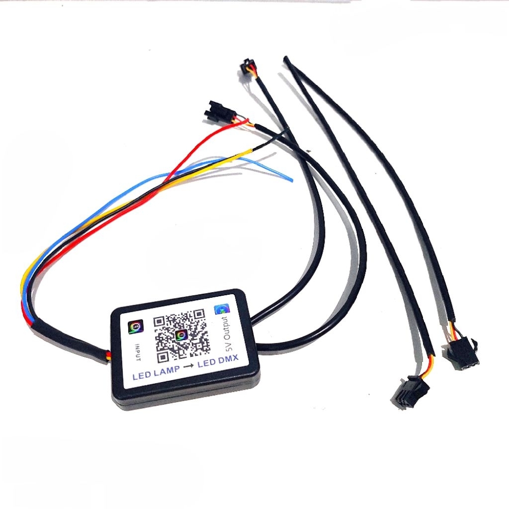 Jual Modul DMX Matrix RGB Mode Belang Manual Output 5V WS2812B | Shopee ...