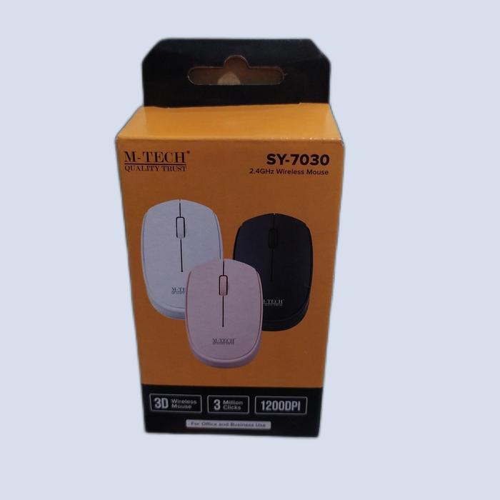 Jual MTECH Mouse Wireless SY 7030 Gratis Baterai for PC Laptop Tablet ...