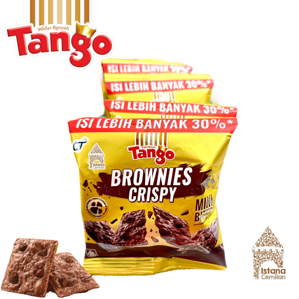 Jual Tango Brownies Crispy Mini Bites Cokelat 12 Gram RENCENG (isi 10 ...