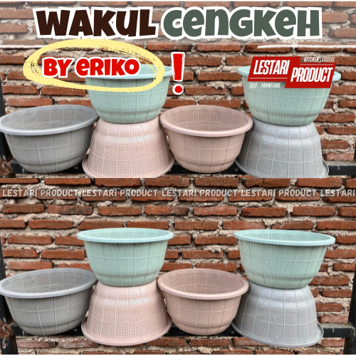Jual [6 Pcs] Wakul Cengkeh Mono Plastik | Sangku Nasi Besar Wadah ...