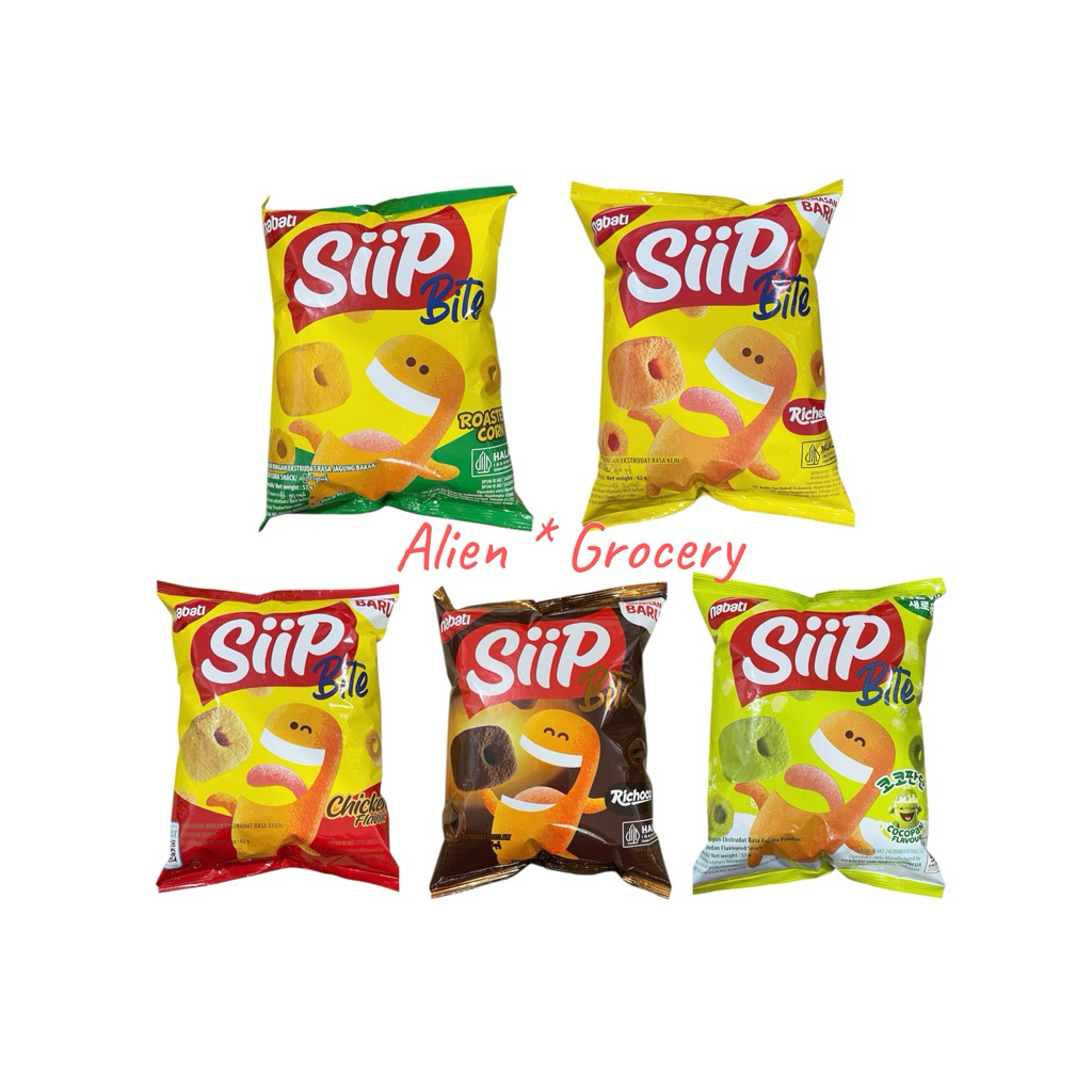 Jual NABATI SIIP SIP Bite Cheese Keju Chocolate Coklat Roasted Corn ...