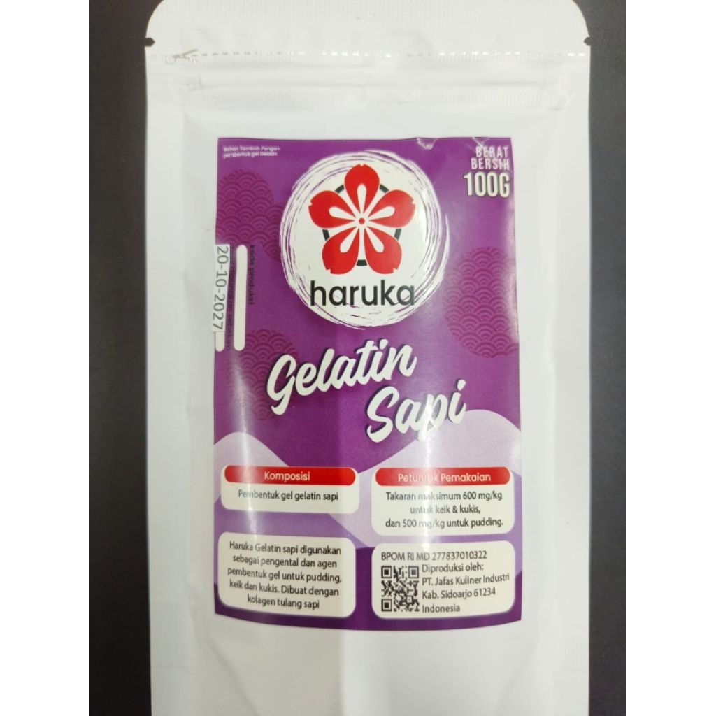 Jual Haruka Gelatin Sapi | Shopee Indonesia