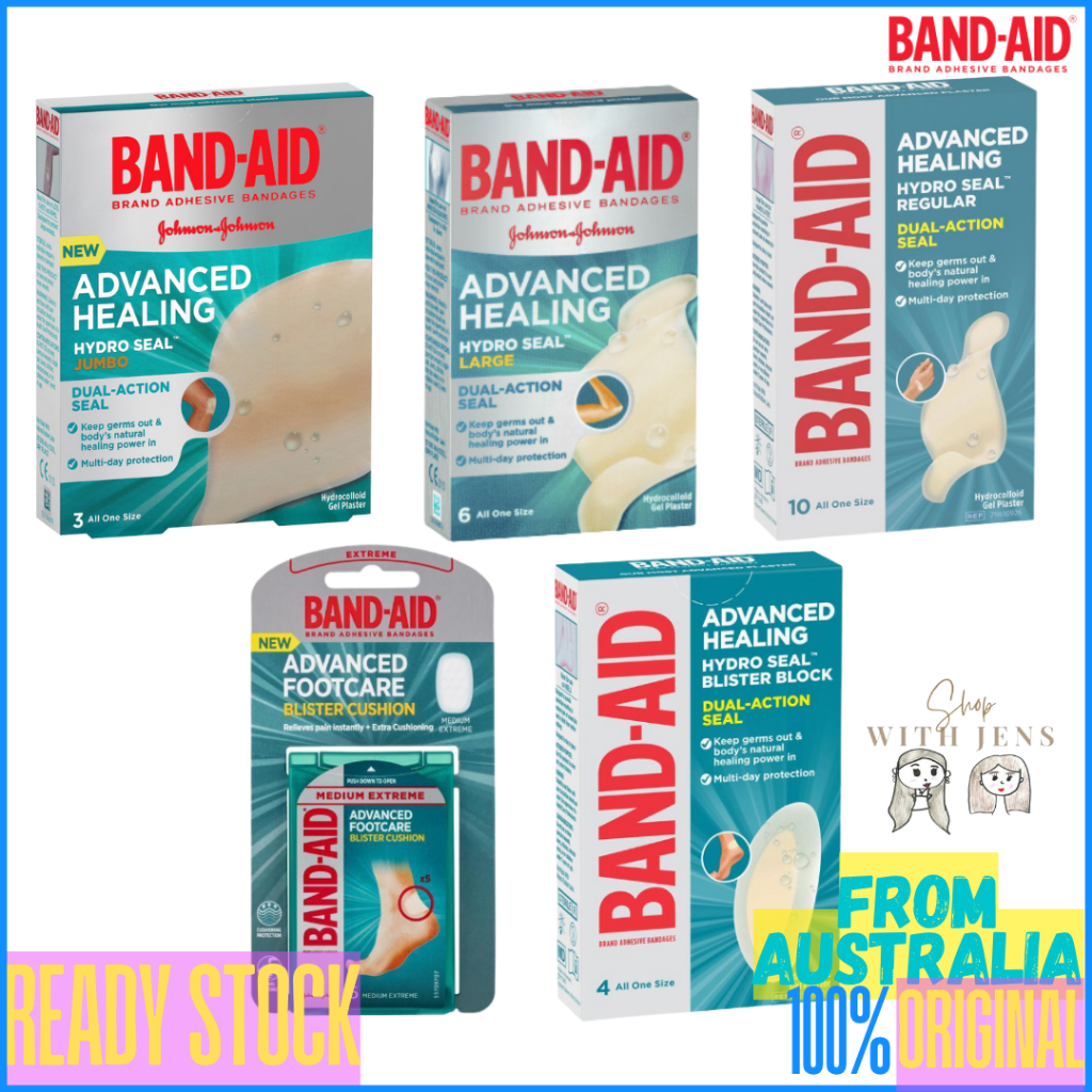 Jual Band-Aid Advanced Healing Hydro Seal Jumbo / Blister Block ...