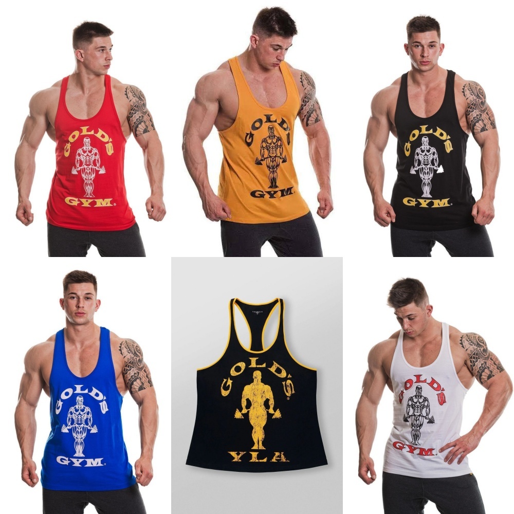 Jual SINGLET GYM PRIA ELASTIS SPORT WEAR BAGUS MUSCLEFIT GG KEREN ...