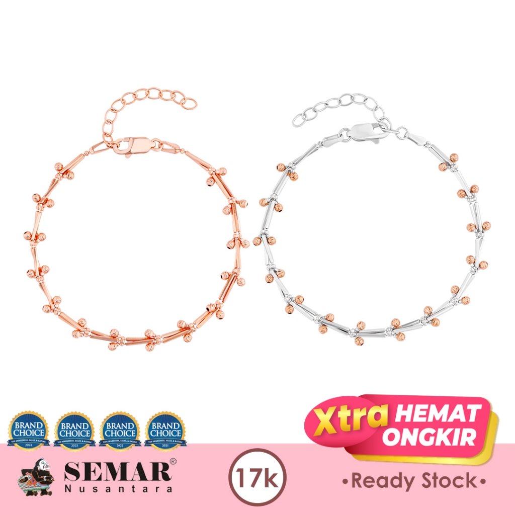 Jual Gelang Emas Beverly Shimmering Chain Gold 17K Semar Nusantara ...