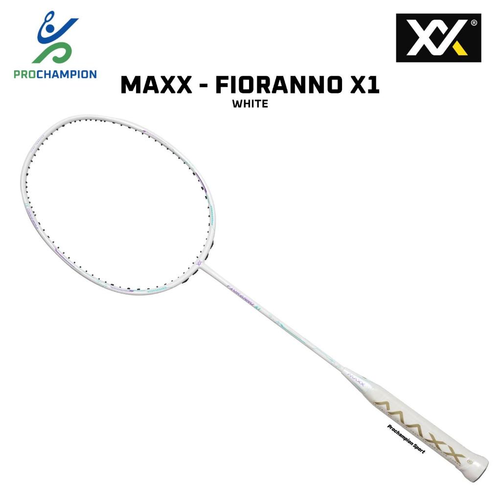 Jual Raket Badminton MAXX Fioranno X 1 X1 White Original | Shopee Indonesia