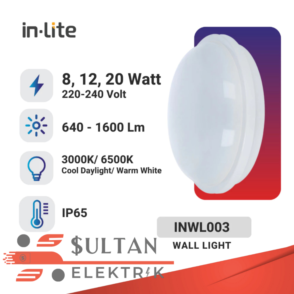 Jual INWL003 Lampu Downlight OB/Outbow LED 8w 12w Water Proff IP65 ...