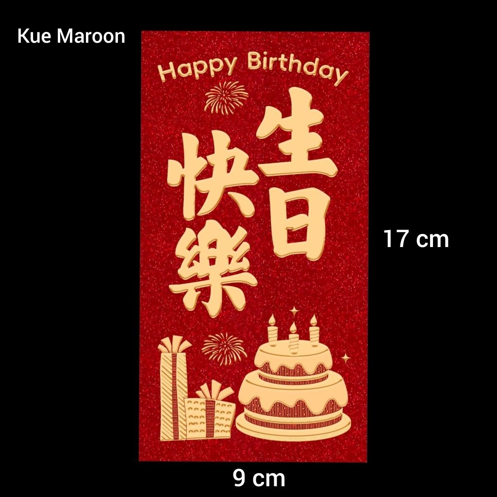 Jual Angpao Ulang Tahun Panjang, Angpao Happy Birthday | Shopee Indonesia