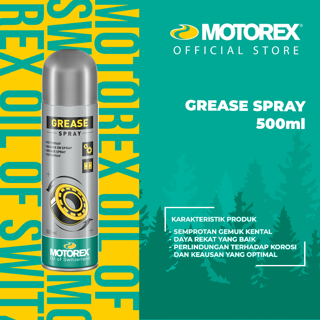 Jual MOTOREX Grease Spray 500 ml | Shopee Indonesia