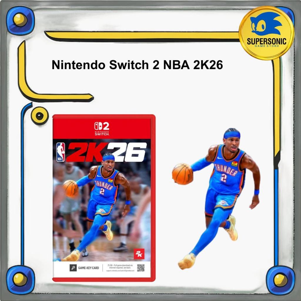 Jual Switch 2 NBA 2K26 / Nintendo Switch 2 NBA 2K26 | Shopee Indonesia
