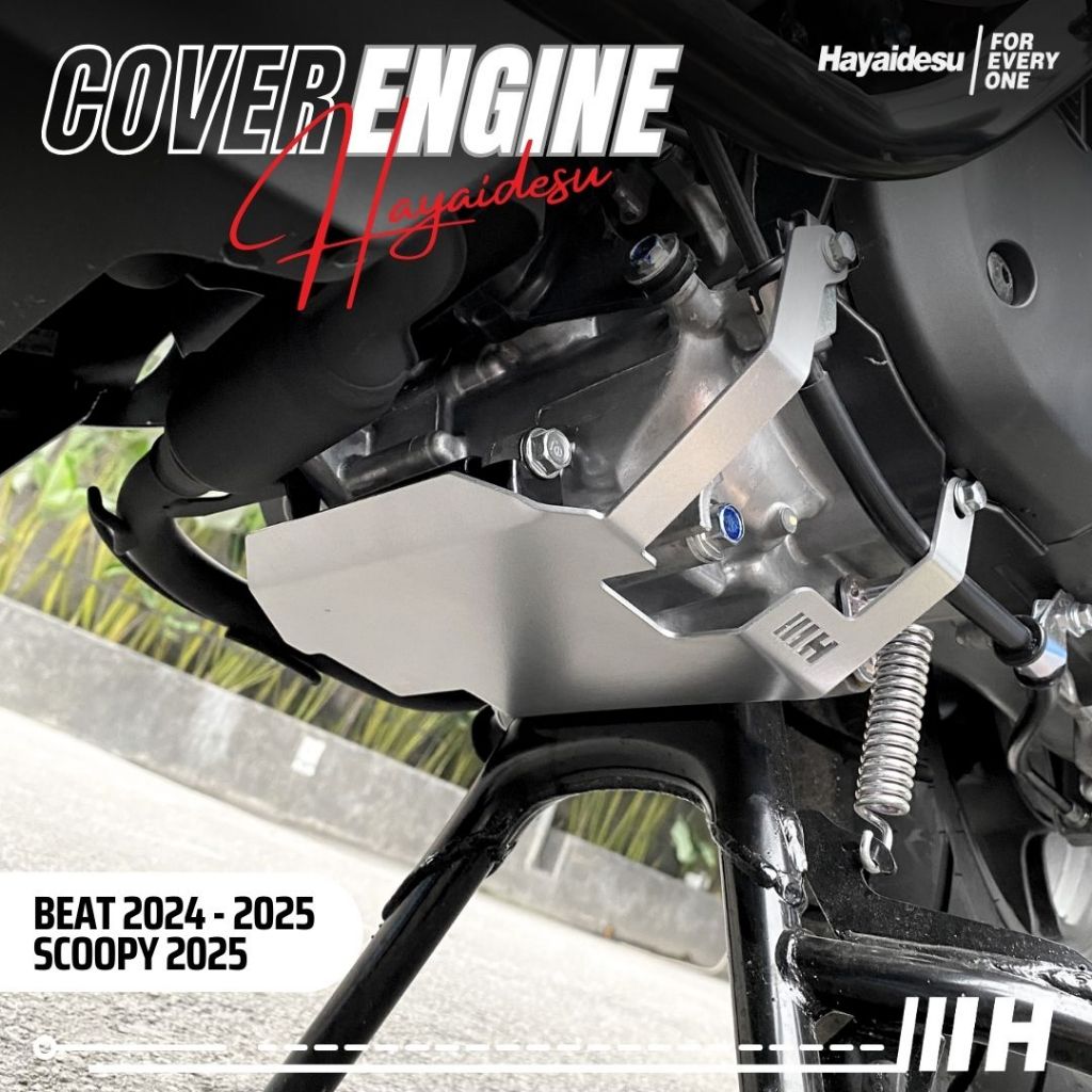 Jual Hayaidesu ENGINE COVER Pelindung Bawah Mesin Motor Honda BEAT ...