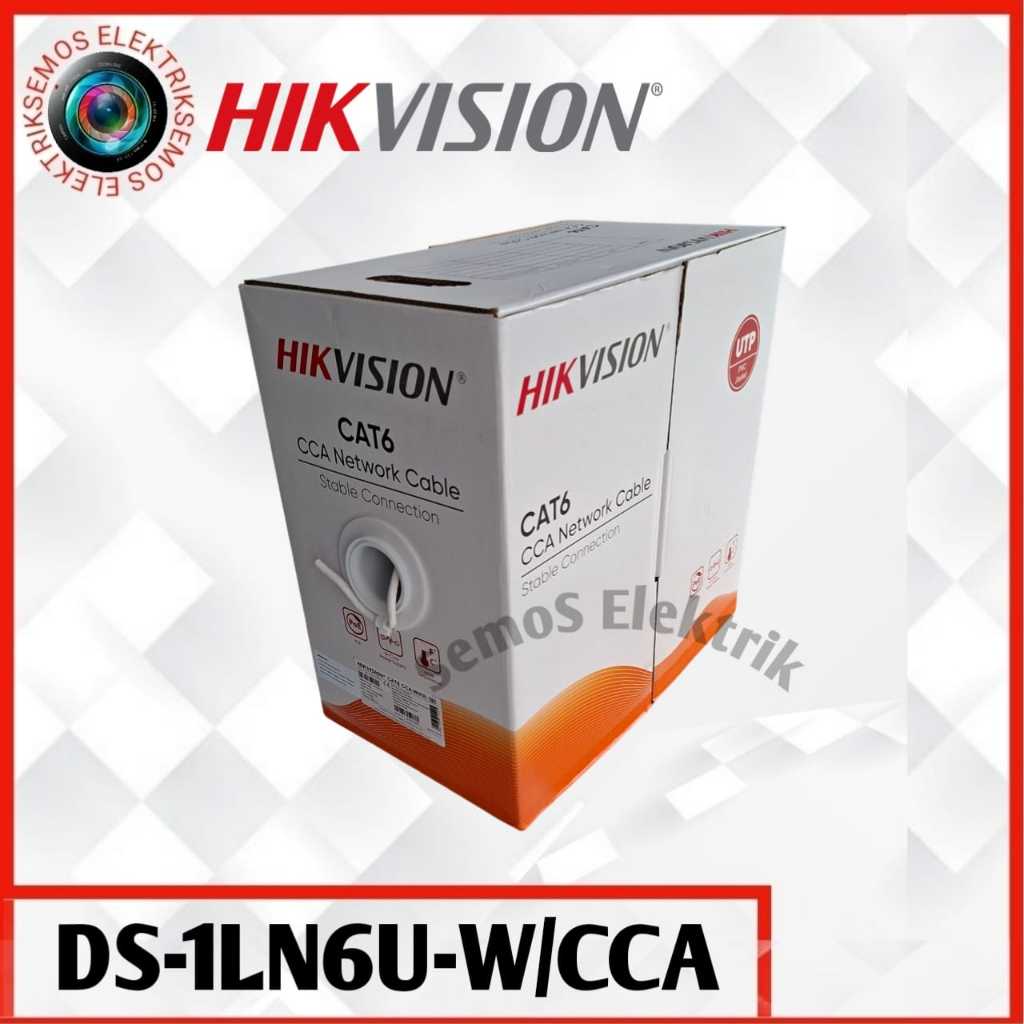 Jual DS-1LN6U-W-CCA Kabel Hikvision CAT6 Kabel Data 305 Meter | Shopee Indonesia