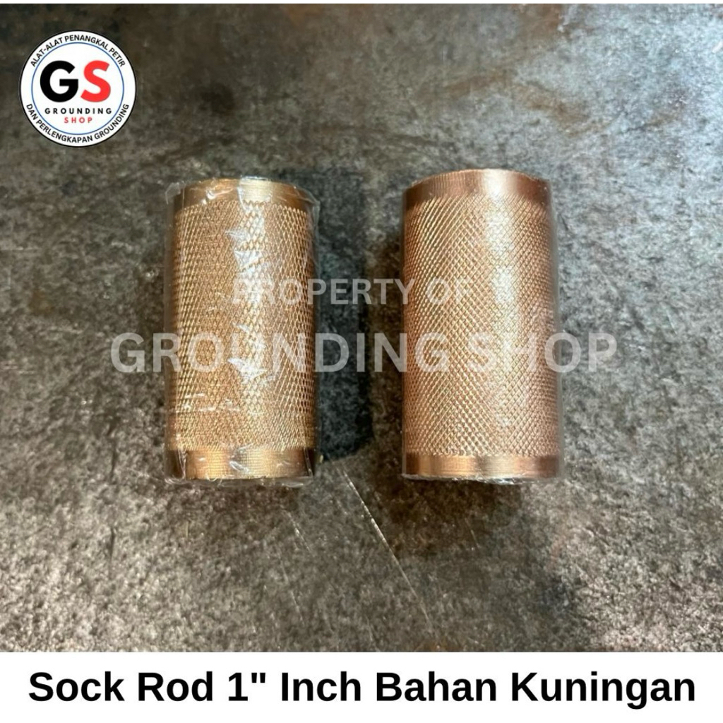 Jual Sock Rod 1" Inch Bahan Kuningan / Sock Penyambung Rod 1" Inch ...