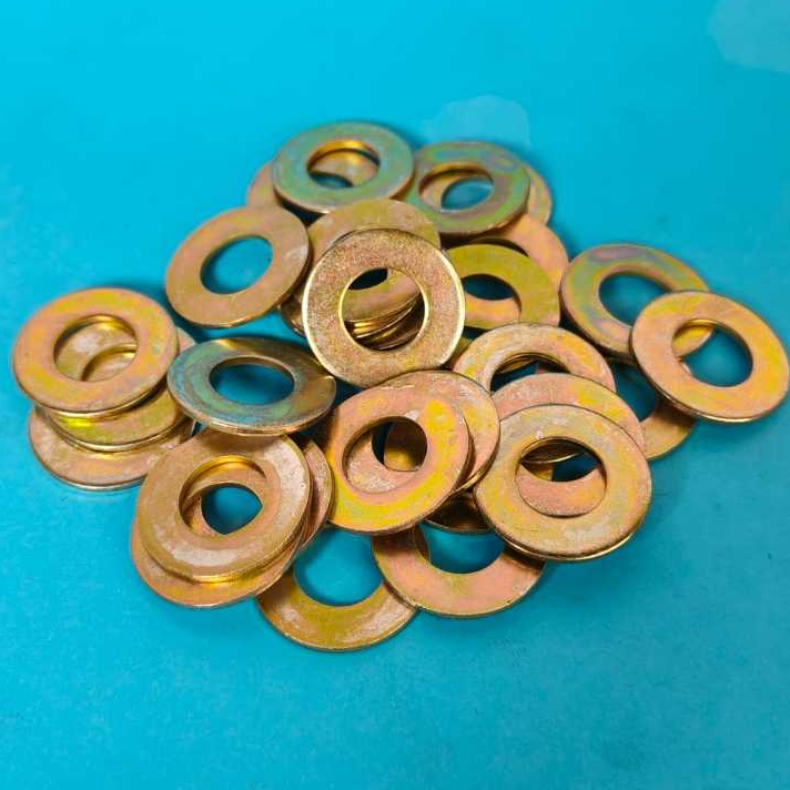 Jual Ring Plat | M6 M8 M10 M12 | Kuning | Shopee Indonesia