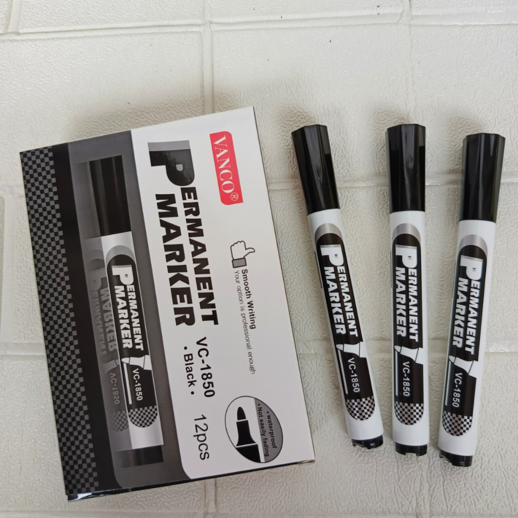 Jual Spidol/ Sepidol VANCO Permanen VC-1850 | Shopee Indonesia