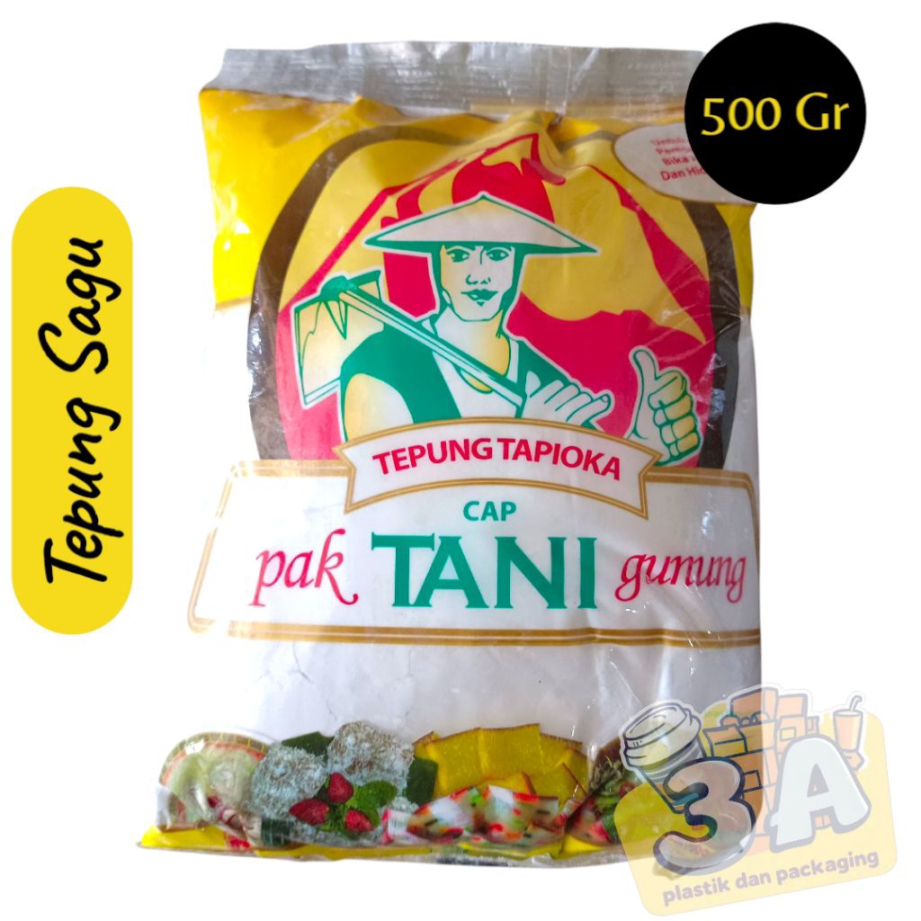 Jual TEPUNG SAGU CAP PAK TANI GUNUNG (1/2 KG) | Shopee Indonesia