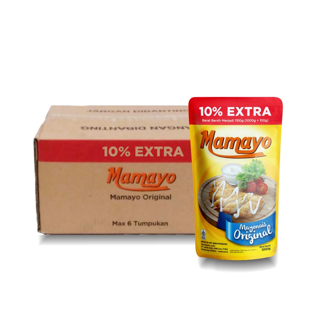 Jual Mamayo Mayonaise 1kg 1 DUS isi 12pcs KARTONAN | Shopee Indonesia