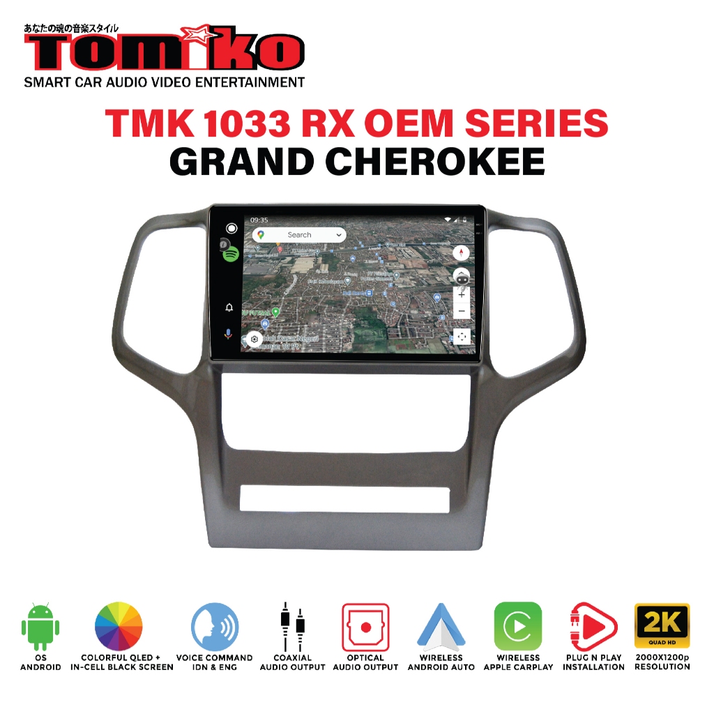 Jual Tomiko - headunit android tmk 1033 rx oem for Grand Cherokee | Shopee Indonesia