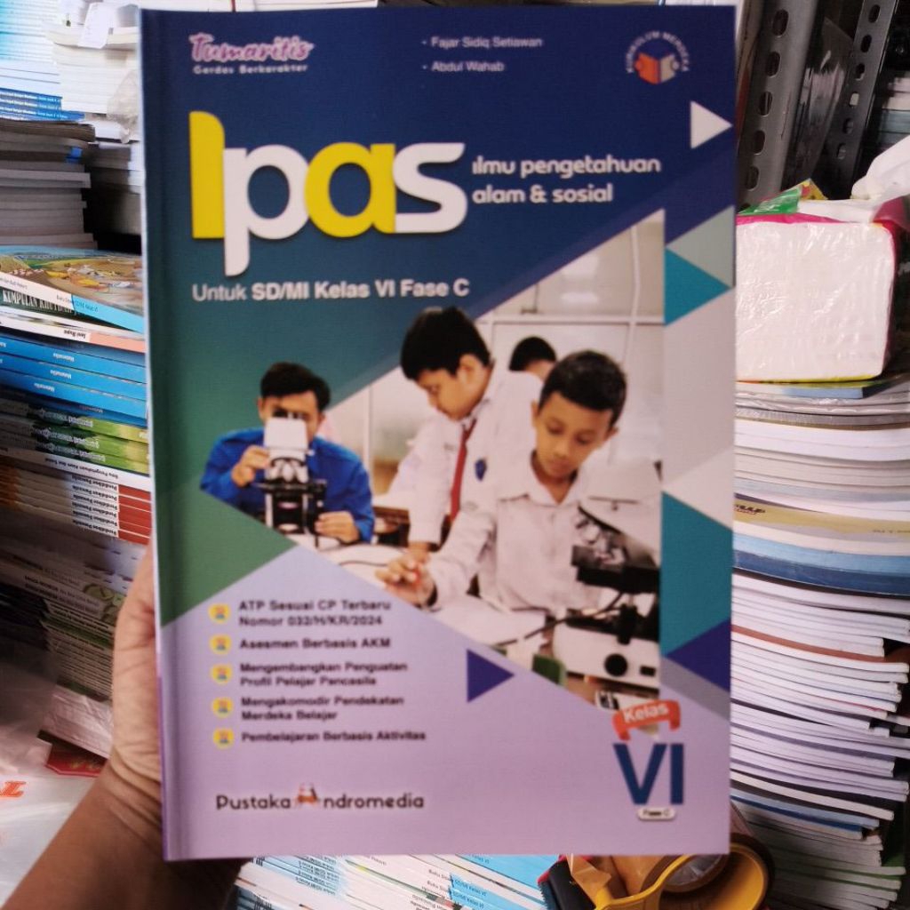Jual Tumaritis IPAS Kelas VI Fase C Untuk Siswa SD MI Kelas 6 Cerdas ...