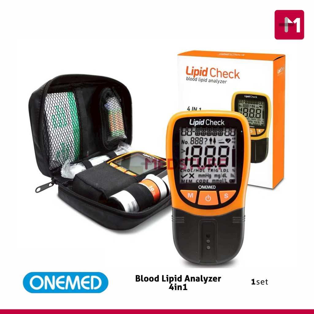 Jual Lipid Check Meter Onemed Lipid Check Onemed Alat Cek Kolesterol ...