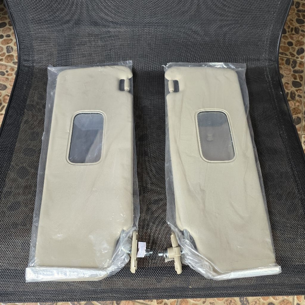 Jual sun visor penghalang cahaya matahari mobil honda jazz brio satya ...