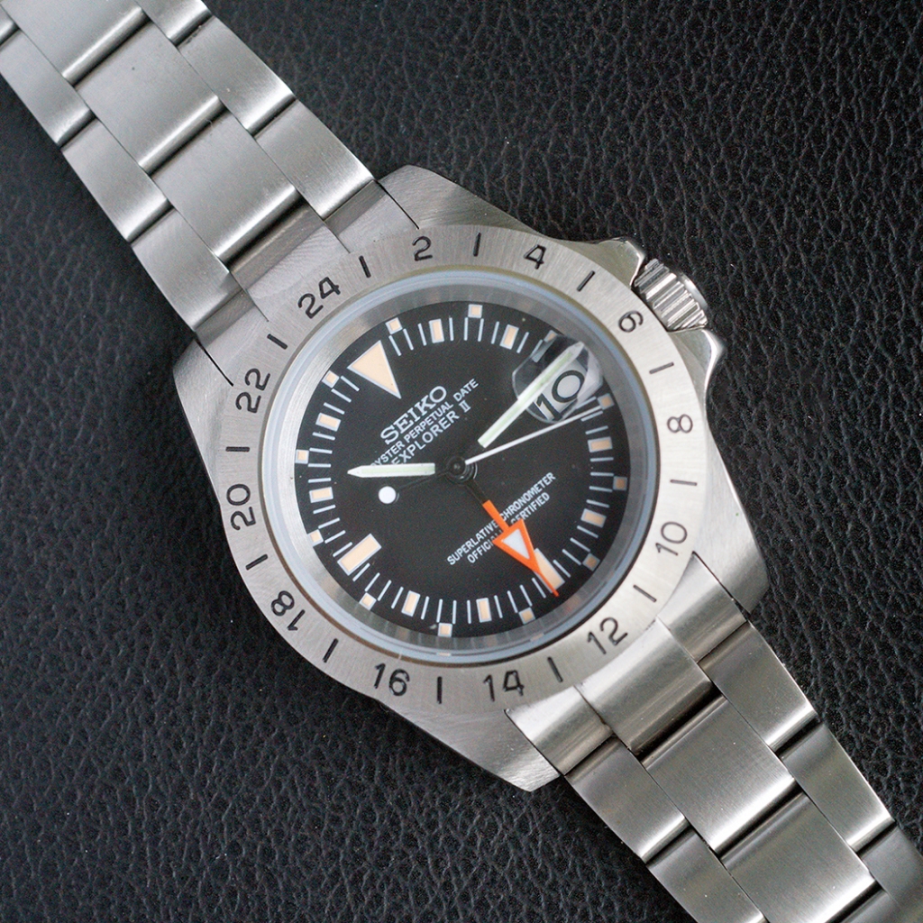 Jual seiko seikomod seikolex homage steve mcqueen explorer II oyster ...