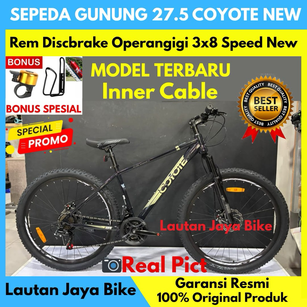 Jual Sepeda Gunung 27.5 MTB Element Coyote Rem Discbrake Operangigi ...