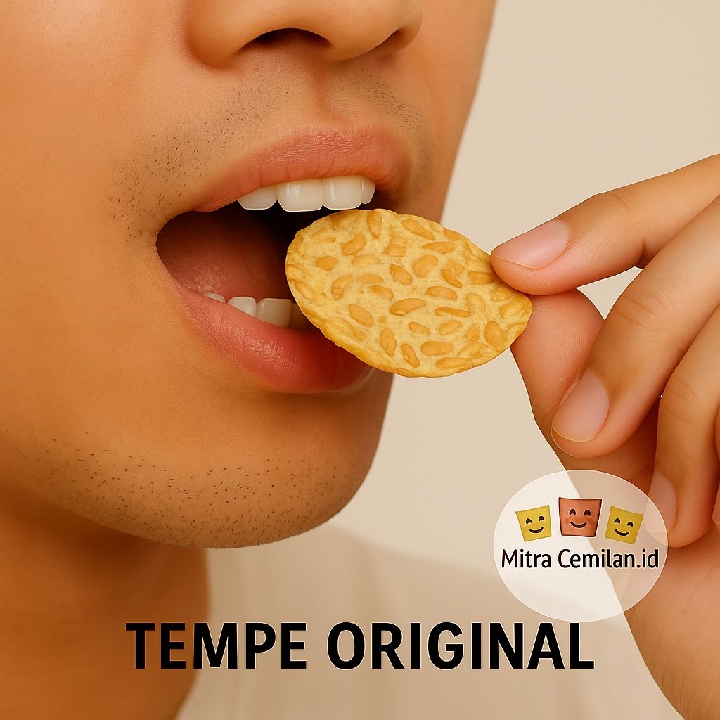Jual TEMPE PREMIUM ORIGINAL 200 GRAM, KERIPIK TEMPE, TEMPE SAGU ...