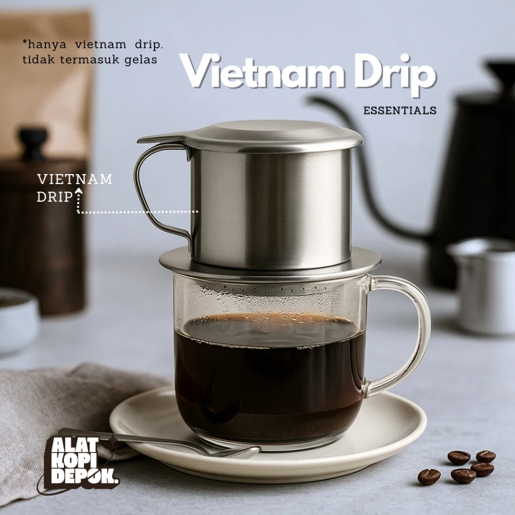 Jual Vietnam Drip 7Q 114ml/ One Two Cups Saringan Kopi Vietnam Drip ...
