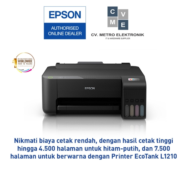 Jual Printer EPSON L1210 L-1210 L 1210 pengganti L1110 L-1110 L 1110 ...