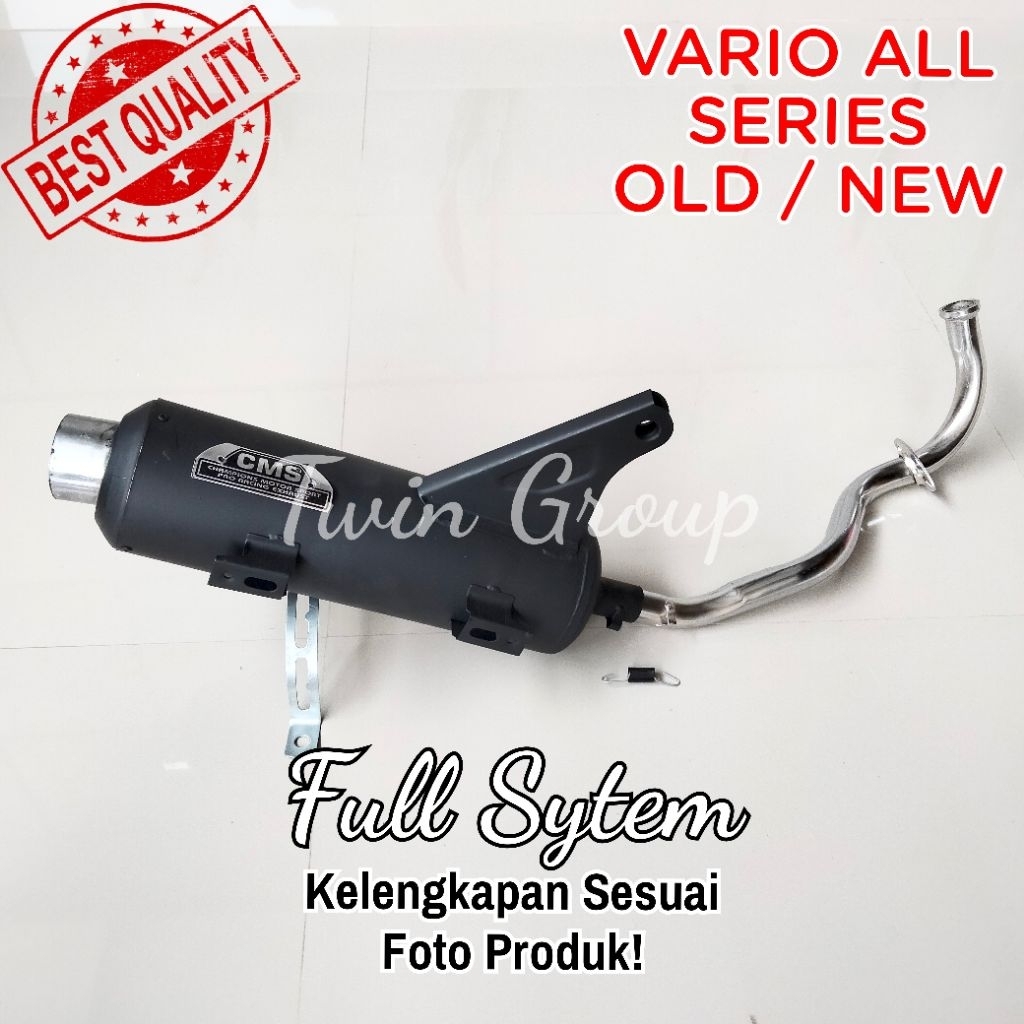 Jual CMS Knalpot Standar Vario Semua Varian (Vario 110 Karbu / Fi ...