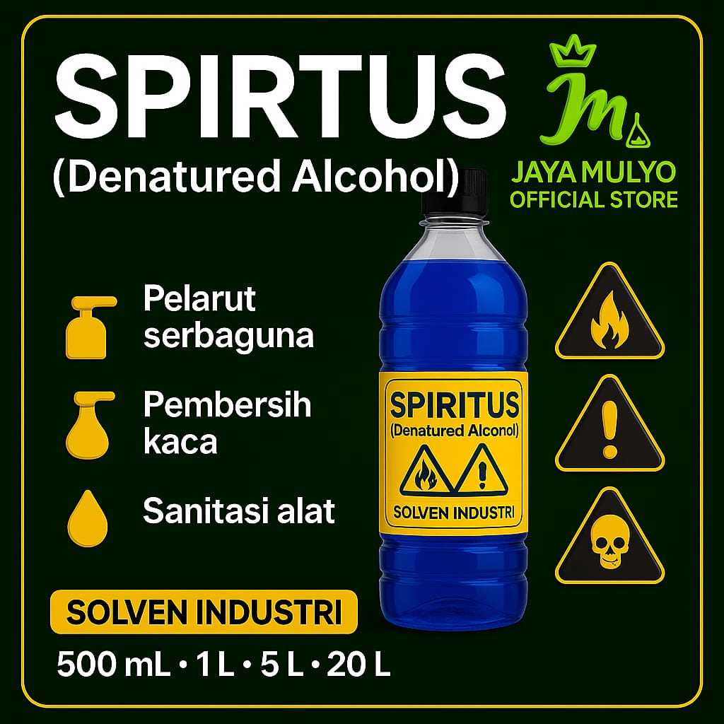 Jual Spritus 1L / Bahan Bakar Busen / Spirtus / Sepiritus Murni ...