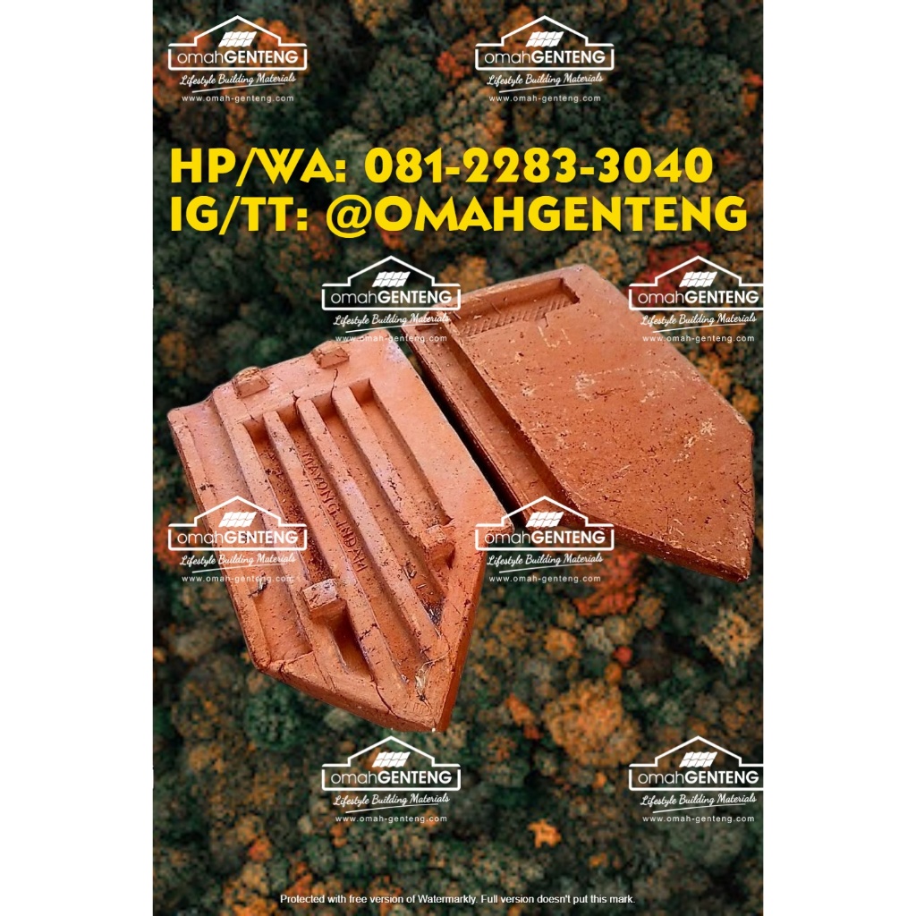 Jual Genteng Sirap Tanah Liat - Genteng Sirap Gazebo - Genteng Sirap ...