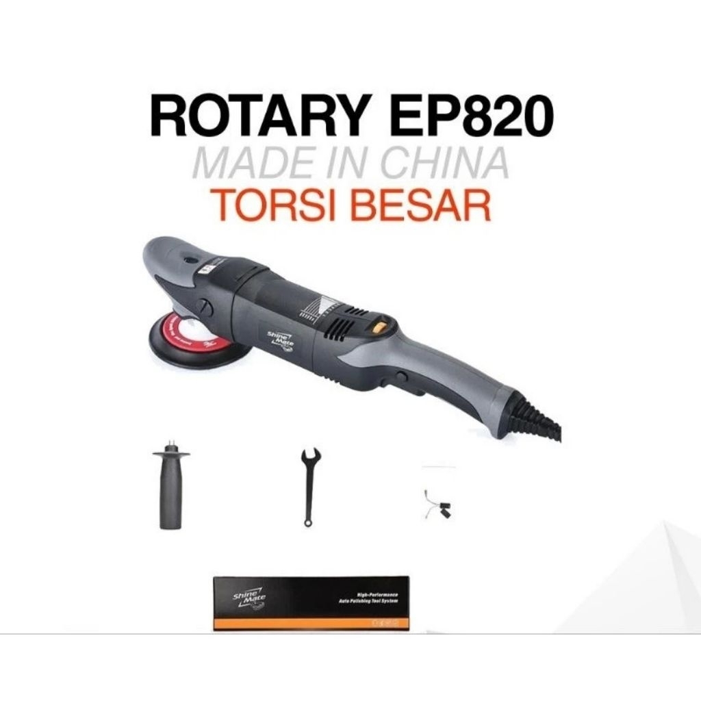 Jual Mesin Poles Rotari Tenaga Besar SHINEMATE EP820 Powerful Rotary ...
