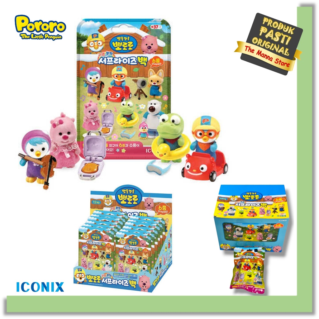 Jual PORORO FRIENDS BLIND BAG - Random Blind Box Pororo the Little ...