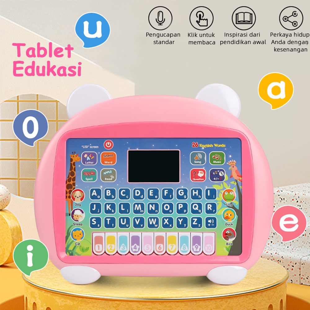 Jual Mesin Belajar Aptop Mainan Edukasi Anak Tahun Untuk Membaca Tablet ...