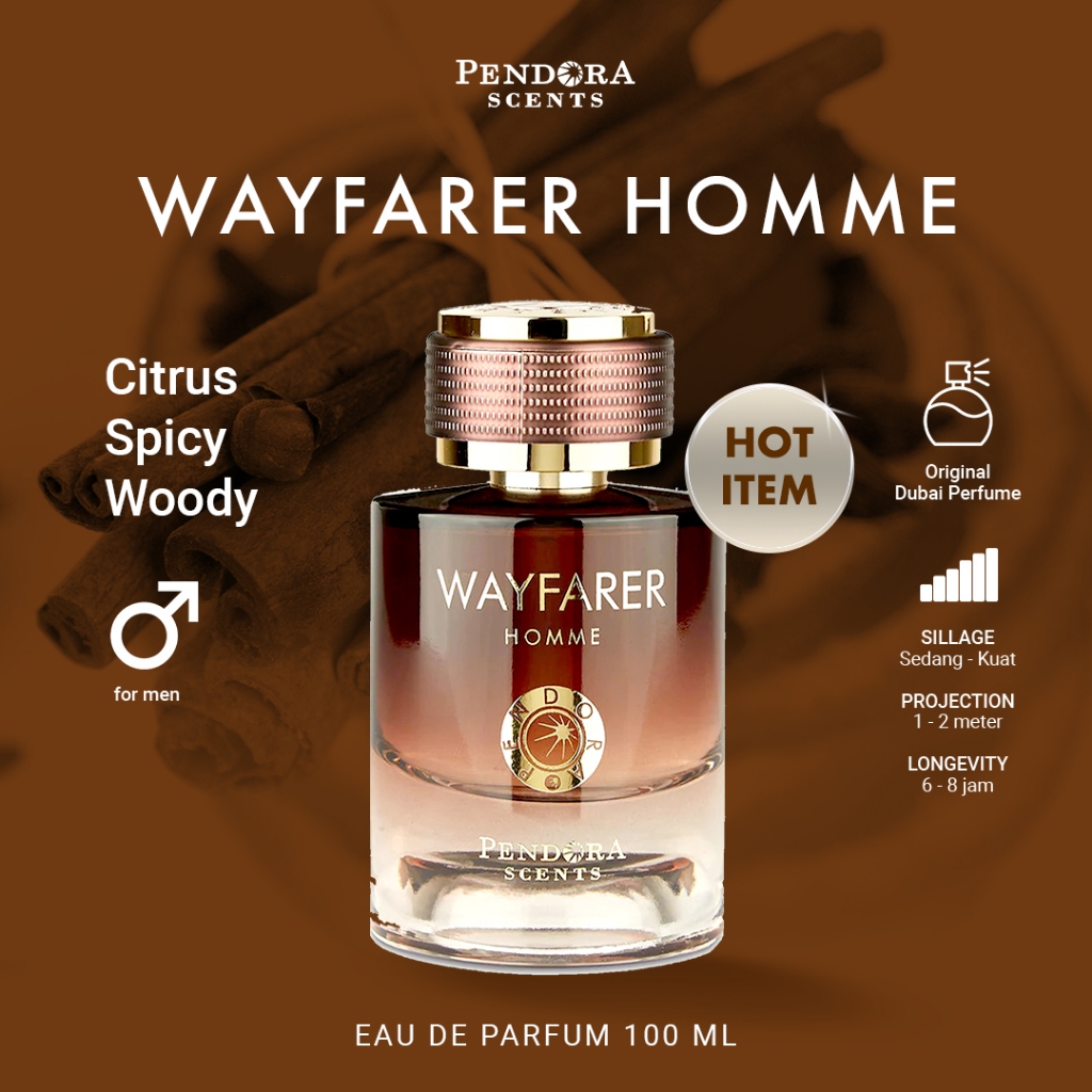 Jual [12.12] PENDORA SCENTS Wayfarer Homme Perfume For Men EDP 100ML ...
