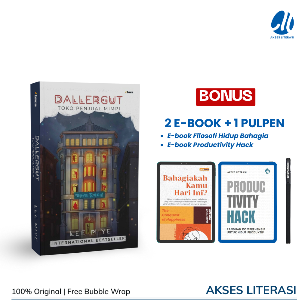Jual Buku Novel Dallergut: Toko Penjual Mimpi - Lee Miye - Baca ...