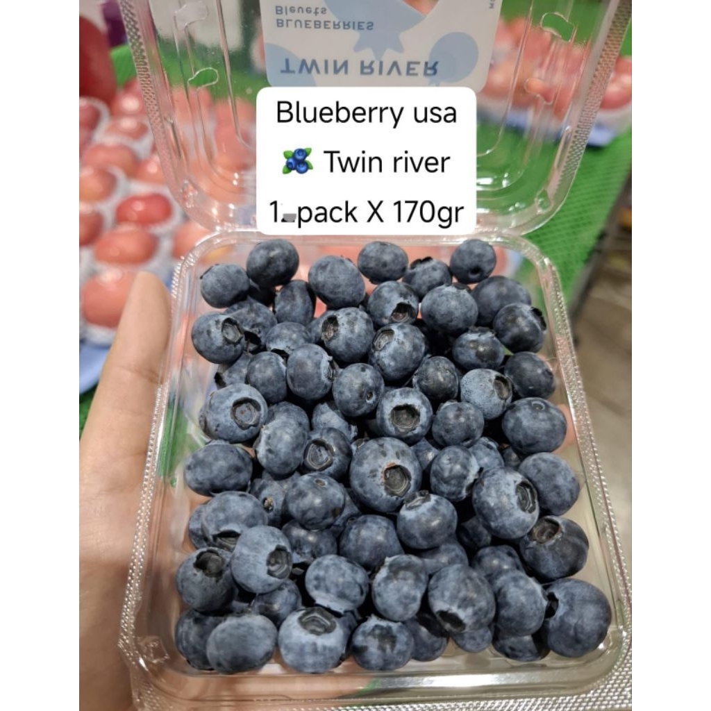 Jual BLUEBERRIES USA (BERAT 170 Gr) | Shopee Indonesia