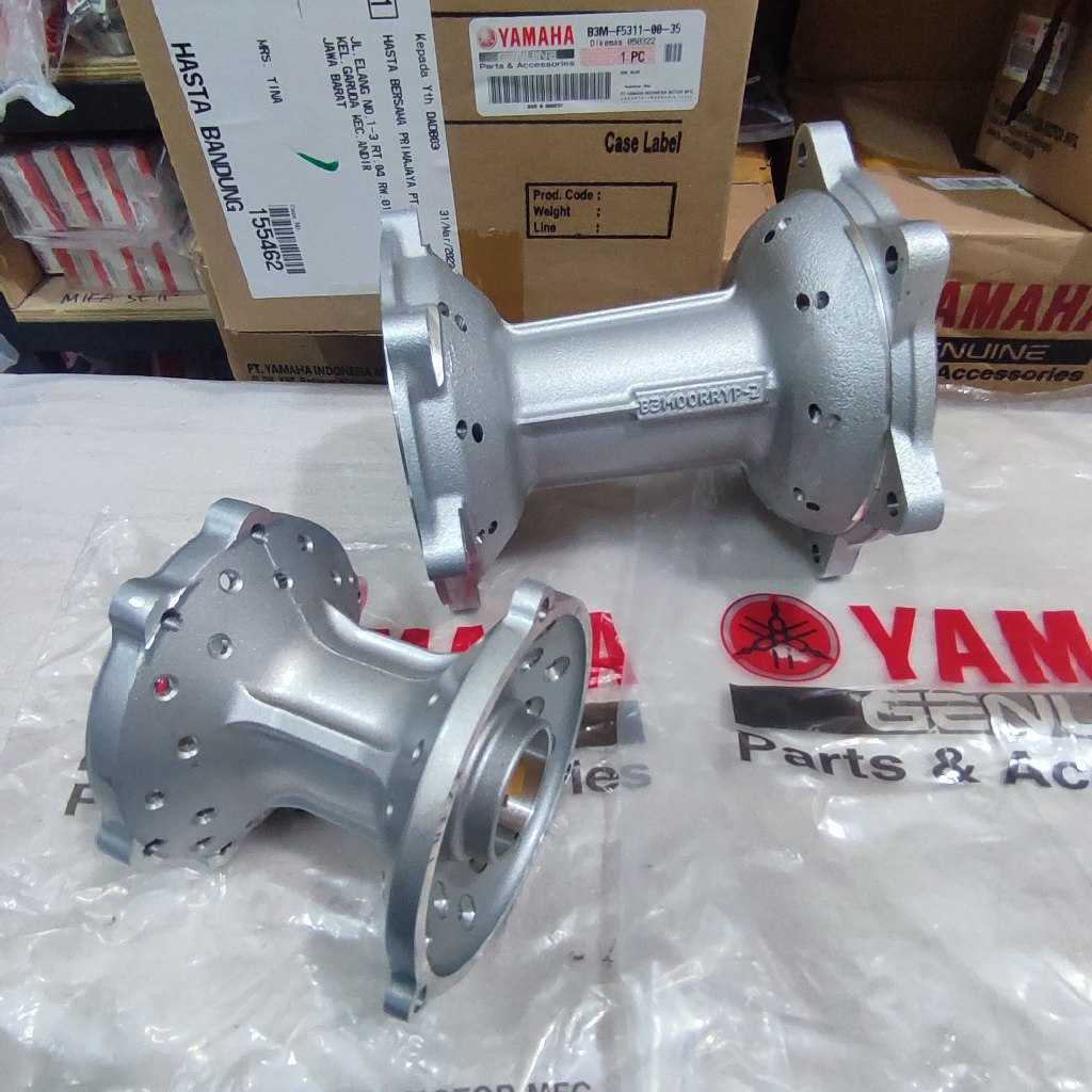 Jual TROMOL YAMAHA WR 155 WR155 SET DEPAN BELAKANG ORIGINAL YGP B3M ...