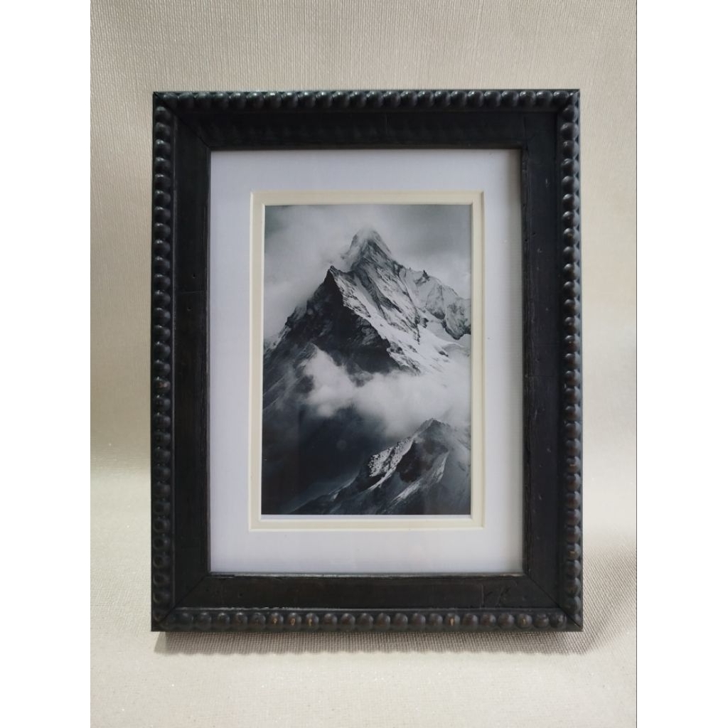 Jual Bingkai Foto / Pigura Kayu 4R ( 10x15cm ) / 6R ( 15x20cm ) Coklat ...