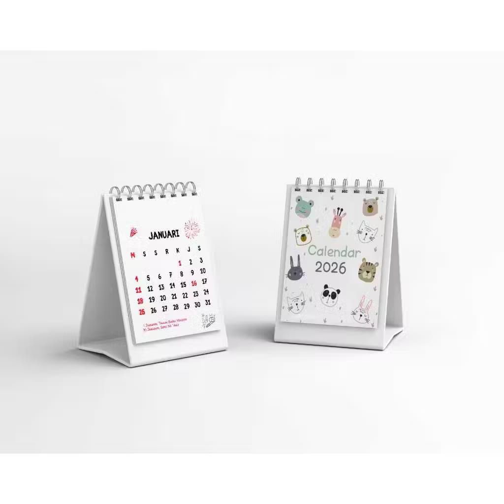 Jual KALENDER 2026 / KALENDER MINI STAND 2026 / KALENDER MINI 2026 ...